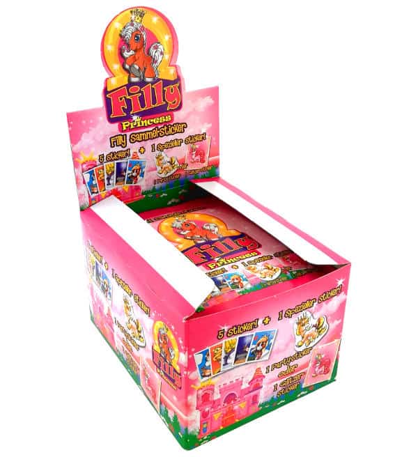 Filly Princess Cromos - Caja de 50 sobres, Stickerpoint