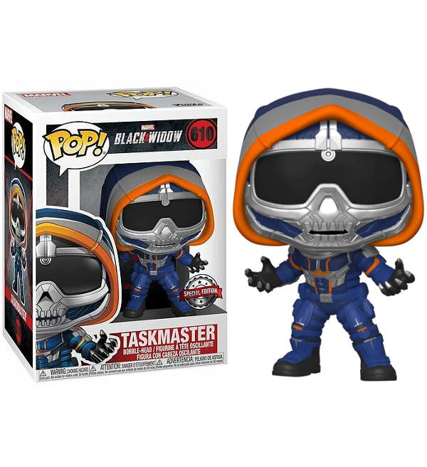 Funko POP! Marvel 610 Black Widdow - Taskmaster Special Edition ...