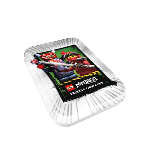 Lego Ninjago Serie 3 Trading Cards - Mini-Tin plata, Stickerpoint