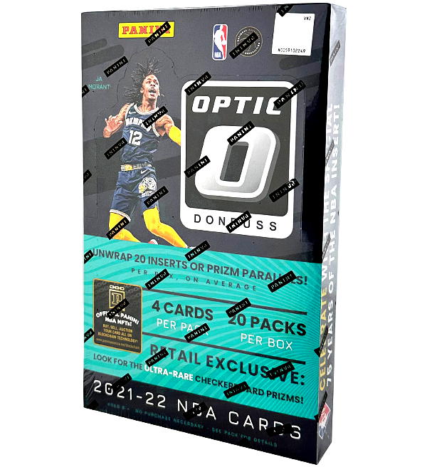 Panini Donruss Optic Basketball NBA 2021/22 - Retail Box, Stickerpoint