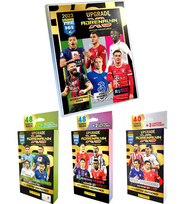 Panini FIFA 365 2023 Adrenalyn XL - Upgrade Mega-Bundle, Stickerpoint