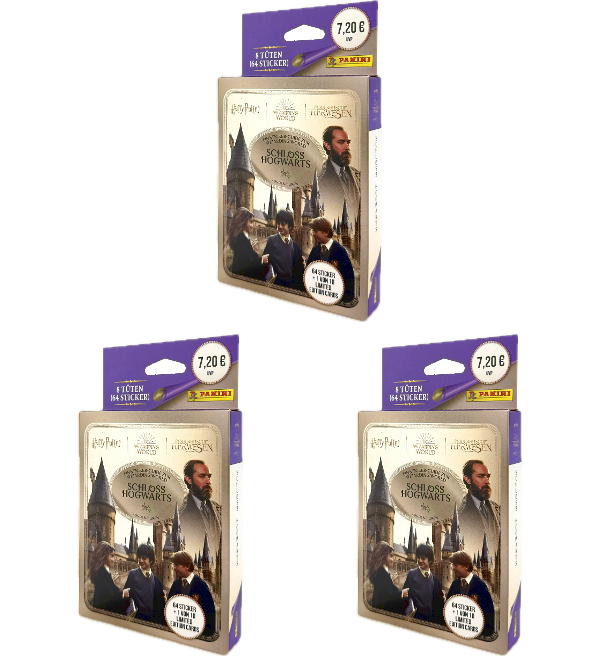 Panini Harry Potter Sticker Guide 3 Cromos - 3 x Eco-Blister (=24 ...