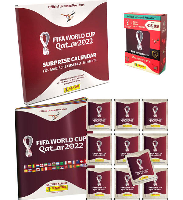 Panini World Cup 2022 Cromos - Advent-Bundle, Stickerpoint