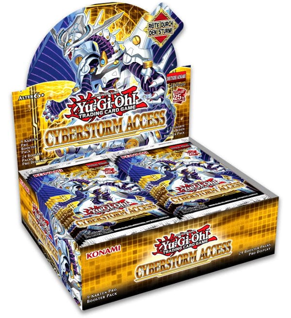 Yu-Gi-Oh! Cyberstorm Access - Caja de 24 Sobres, Stickerpoint